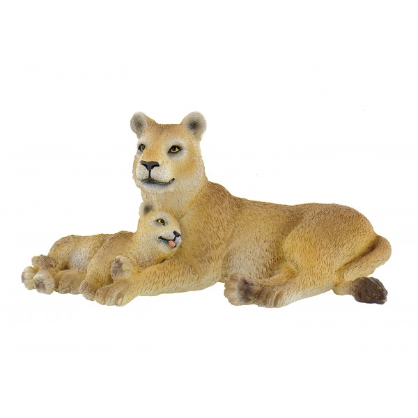 Lioness with cub | Toy Figure